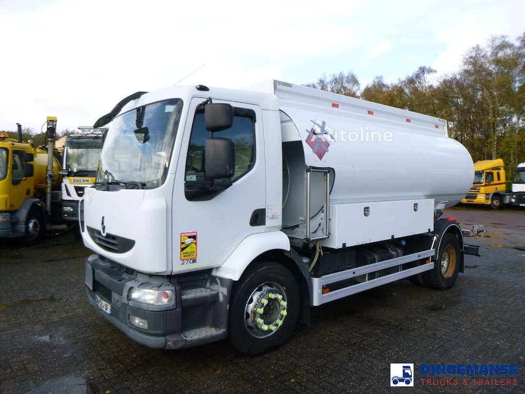 Renault Midlum 270.18 4x2 fuel tank 13.3 m3 / 4 comp autocisterna za gorivo