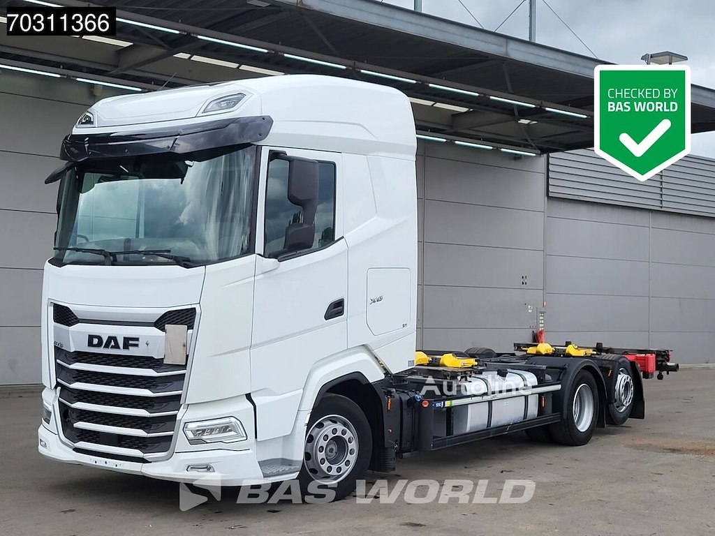 DAF XG 480 6X2 BDF Lift+steering Axle Retarder LED Euro 6 vozilo za prevoz kontejnera