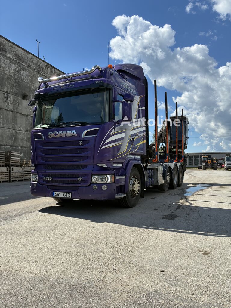Scania R730 kamion za prevoz drva