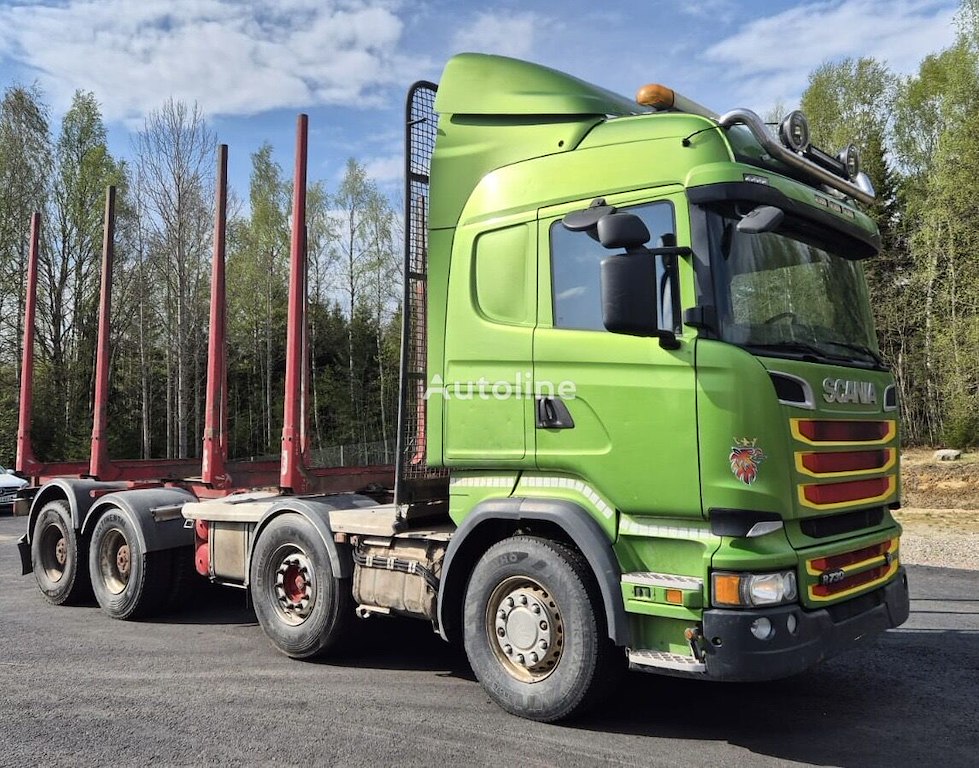 Scania R730 8X4 Full Steel kamion za prevoz drva