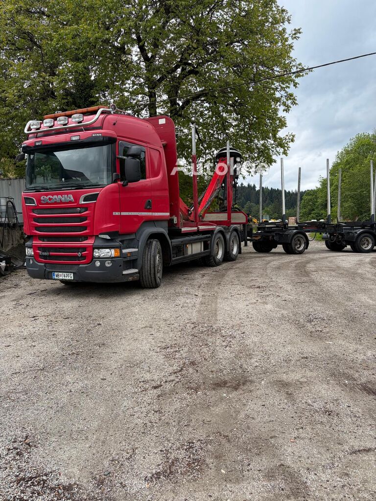 Scania R580 kamion za prevoz drva