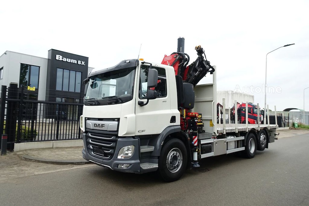 DAF CF 410 6X2 / FASSI F255A.2.25 XE-DYNAMIC KRAAN / 25,5 TM KRAAN / kamion za prevoz drva