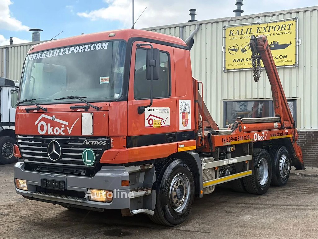 Mercedes-Benz Actros 2540 Containersystem 6x2 EPS Gearbox 3 Pedals Big Axle Ai kamion autopodizač kontejnera