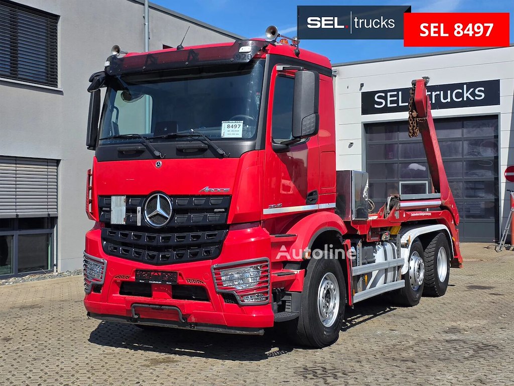 Mercedes-Benz Arocs 2645 Palfinger / Euro 6D / Lenkachse kamion autopodizač kontejnera
