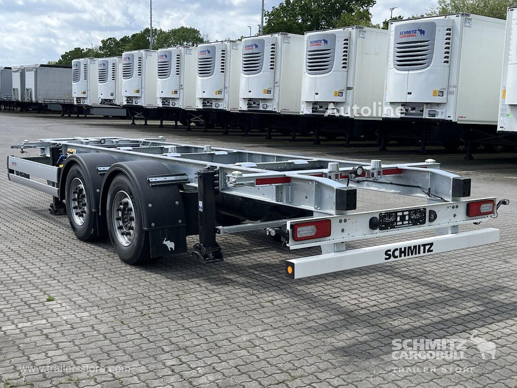 Nova Schmitz Cargobull ZentralachsanhÃ€nger Wechselfahrgestell Standard prikolica za kontejnere