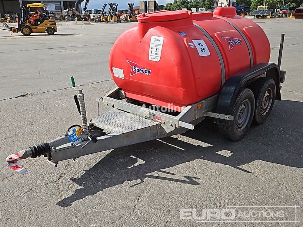 Prodaje se Westen Twin Axle Plastic Water Bowser prikolicu cisternu za vodu na aukciji