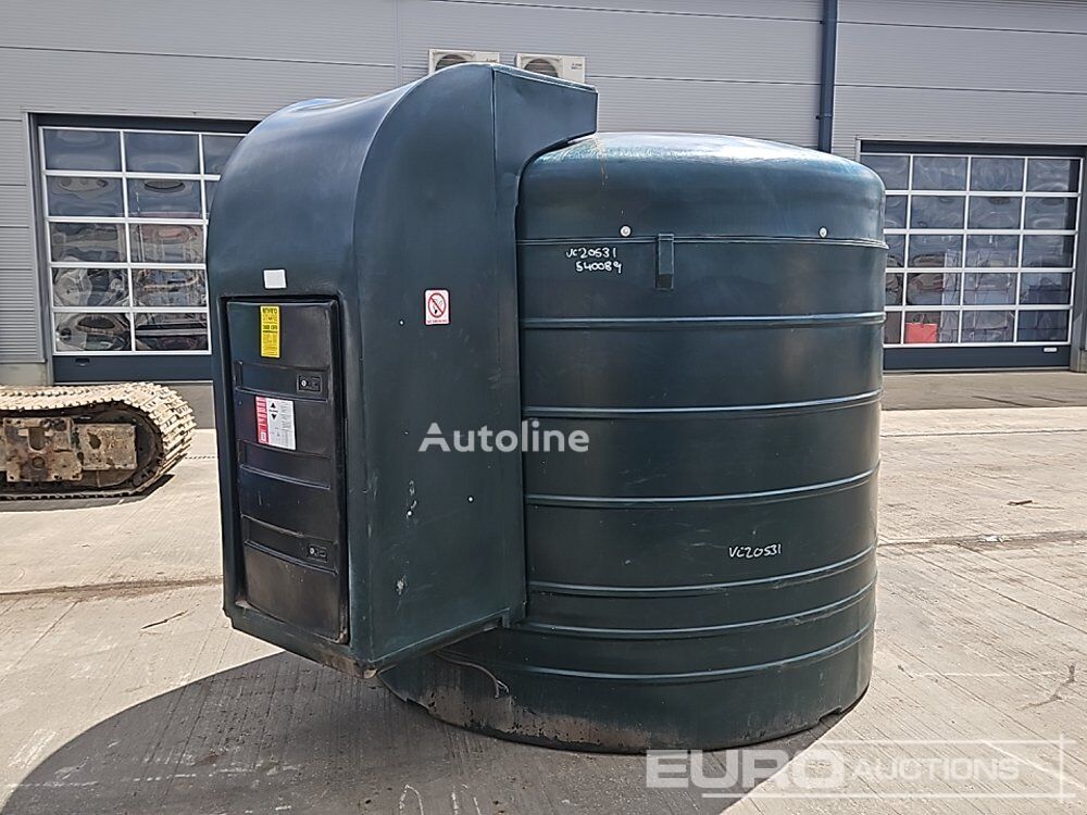 Prodaje se 5000 Litre Static Plastic Bunded Fuel Tank, Electric Pump, Flow rezervoar za skladistenje goriva na aukciji