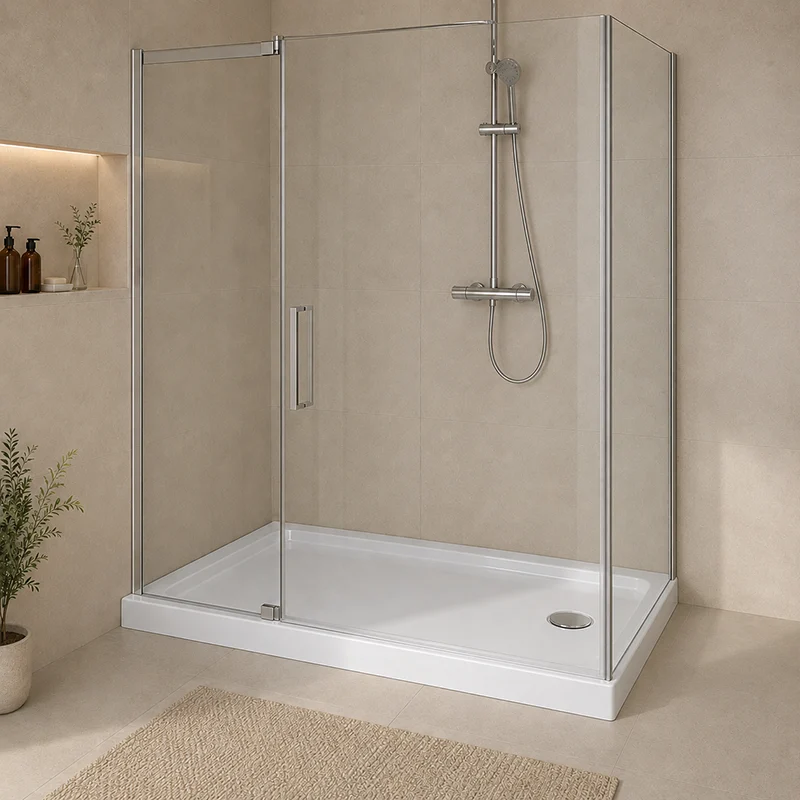 POLYAGRAM Alfa tuš kada 80×120 cm u kompletu (ALFA-120X80-KOM)