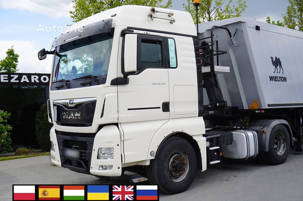 MAN TGX 18.470 4x4H tractor unit tegljač