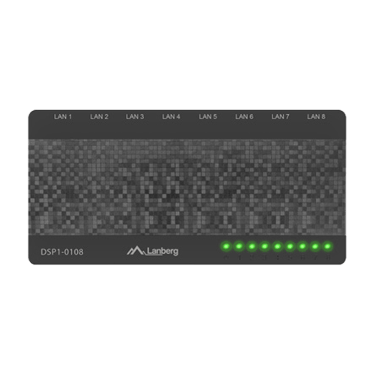 LANBERG Switch DSP1-0108