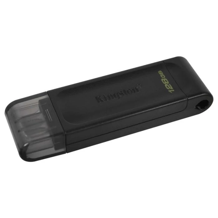 Kingston DataTraveler 70 - 128GB USB-C 3.1 fleš memorija, crna