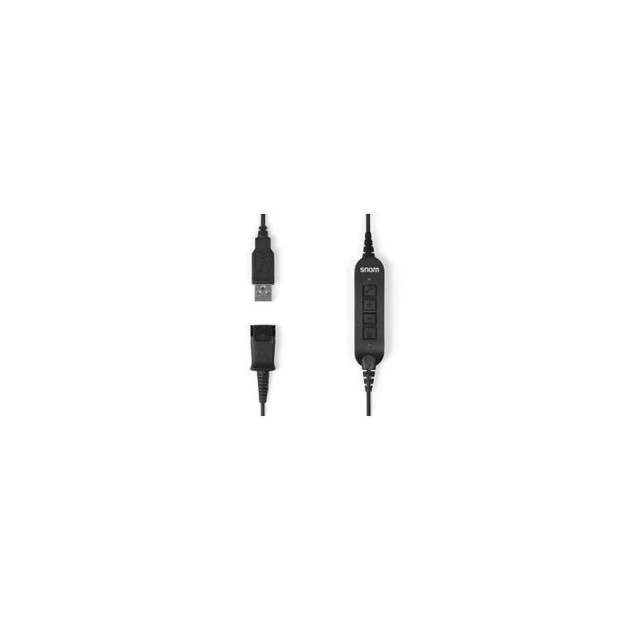Snom ACUSB - USB kabl adapter za slušalice A100M/A100D, Plug & Play, 1,7 m