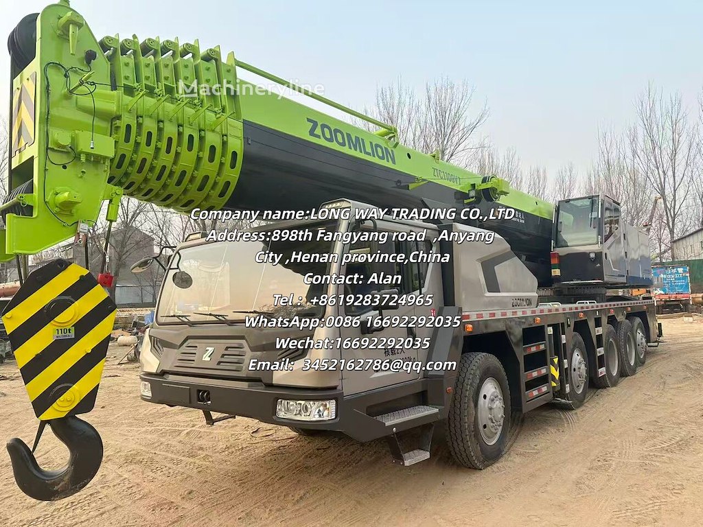 Zoomlion ZTC1100V autodizalica
