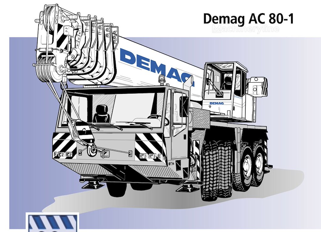 Demag AC 80 dizalica za sve terene