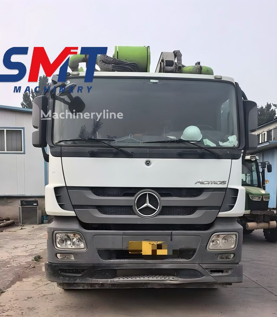 Putzmeister na šasiji Mercedes-Benz 2019 original zoomlion concrete pump 56m euro 5 pumpa za beton