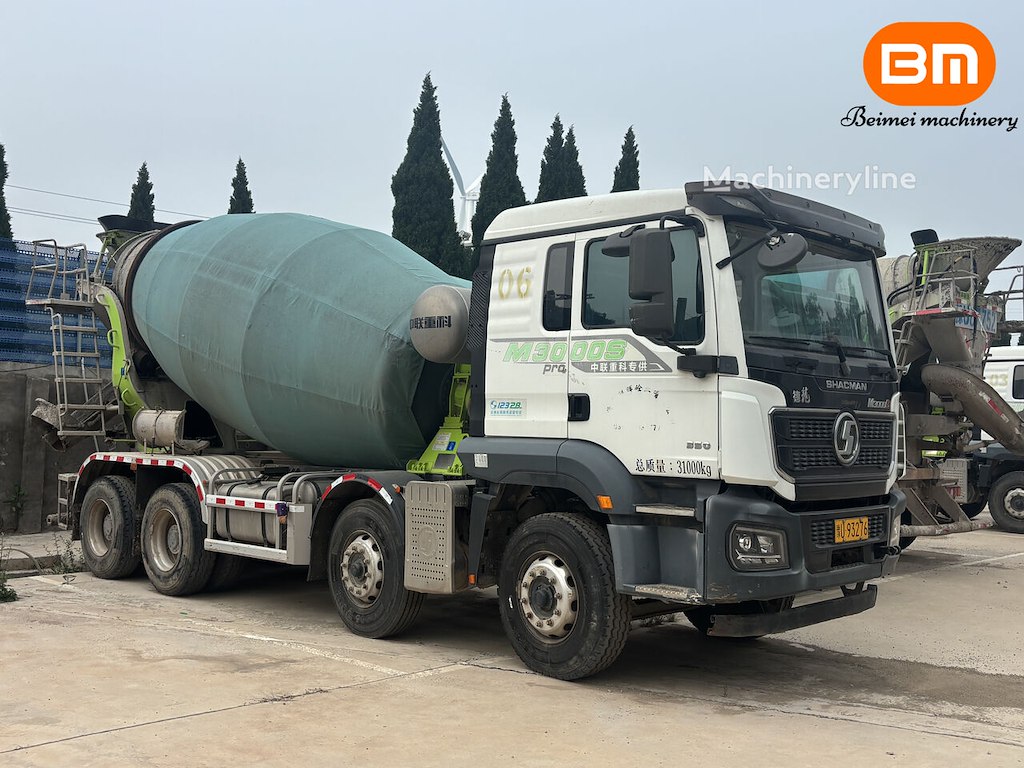 Zoomlion ZLJ5312GJBL6F 2021 12m³ na šasiji Shacman kamion s mešalicom za beton