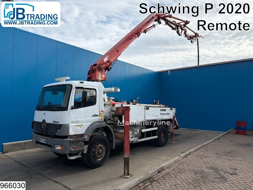 Mercedes-Benz Axor 1828 EURO 3, Manual, SCHWING, REMOTE pumpa za beton