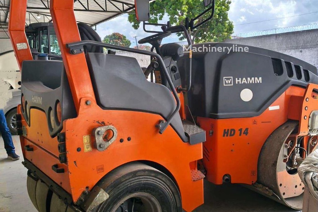Hamm HD 14 kompaktor s jednim valjkom
