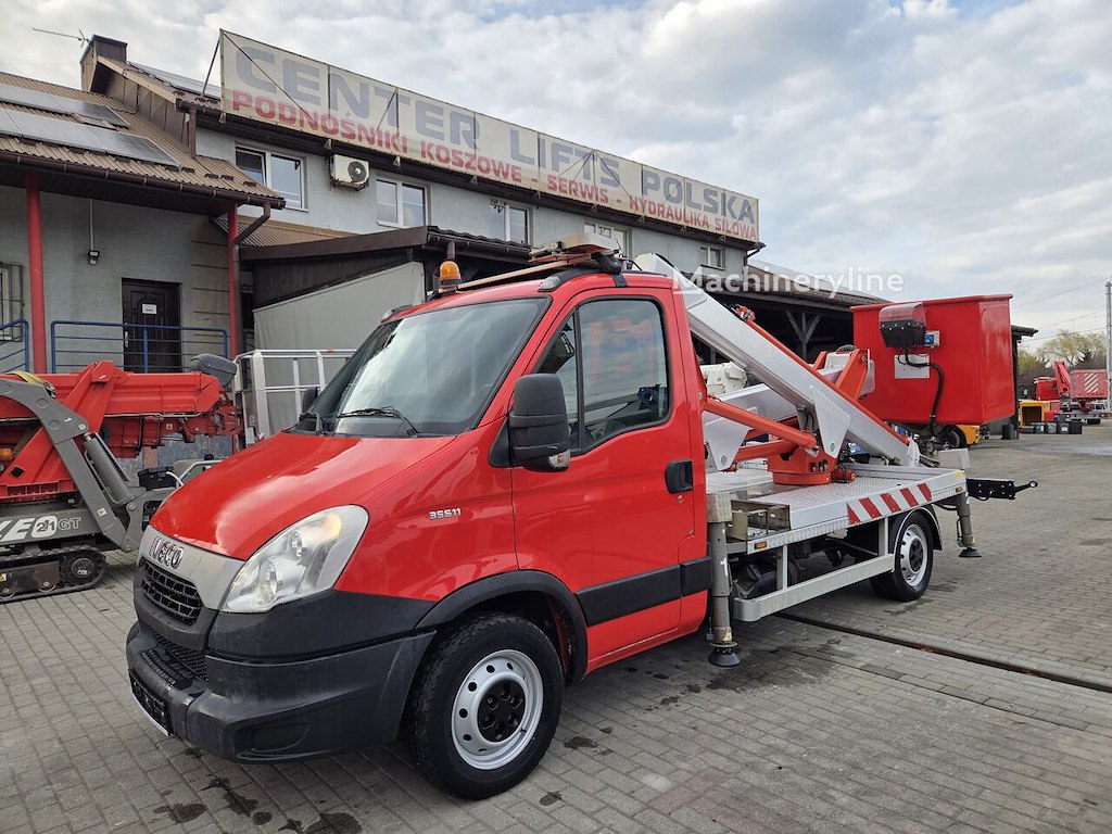 IVECO Daily 35S11 - 17 m multitel mx170 bucket truck boom lift zwyżka auto dizalica s korpom