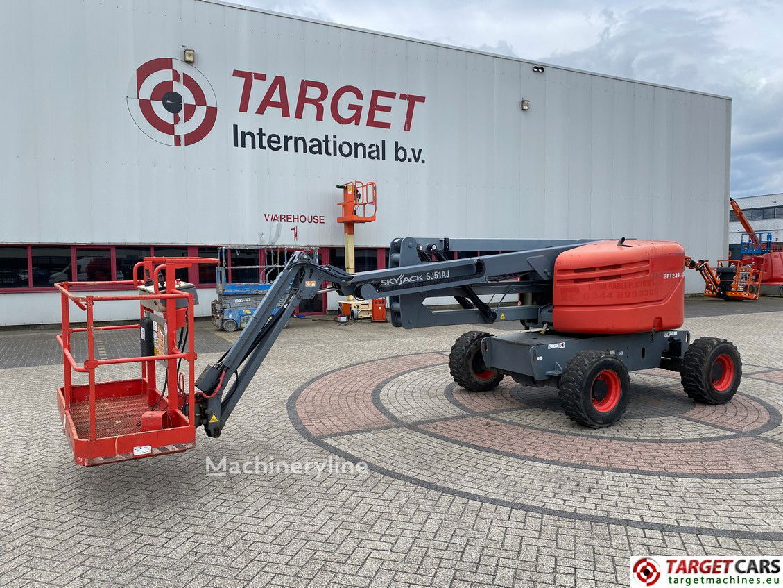 Skyjack SJ51AJ BOOM 4x4 DIESEL ARTICULATED WORK LIFT W/ JIB 1755CM 2015 hidraulična zglobna platforma