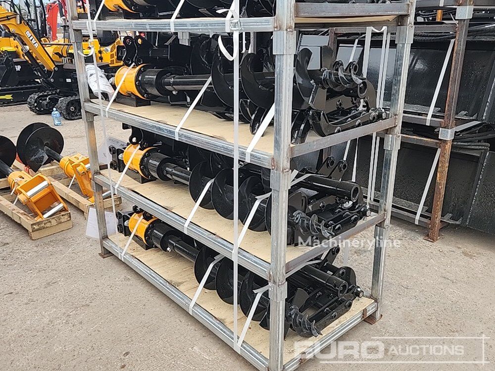 Prodaje se 2026 Miva Qty (8) Rake, Ripper, Graber, 12" Auger, 16" Auger, 8" grablje za bager na aukciji