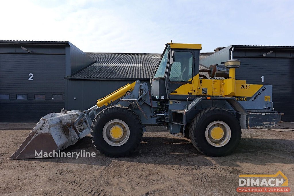 Werklust WG 35C 4x4 wheel loader with bucket and quick coupler - extra fu prednji utovarivač