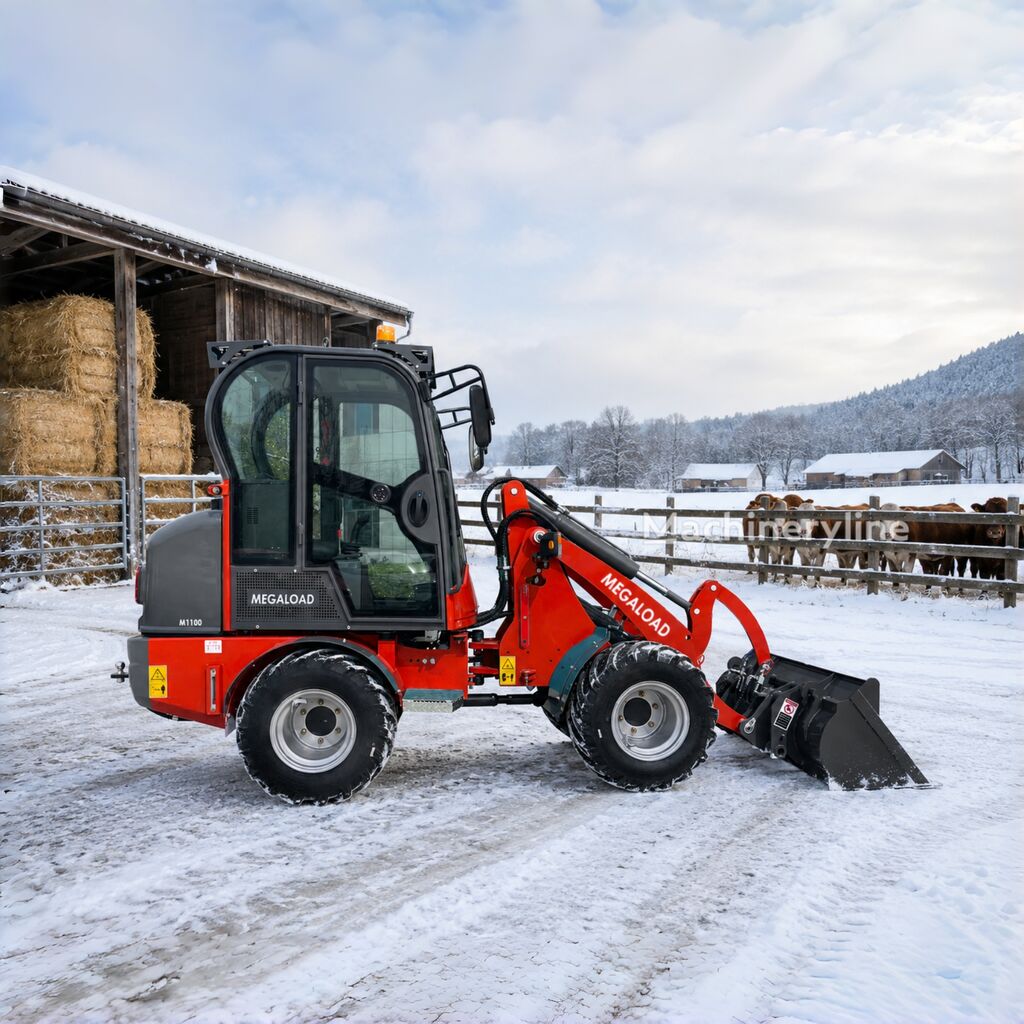 Novi Megaload Compact Wheel Loader for Snow Removal and Winter Maintenance prednji utovarivač