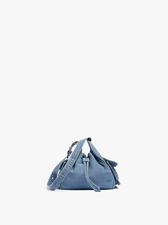 DENIM SHOULDER BAG