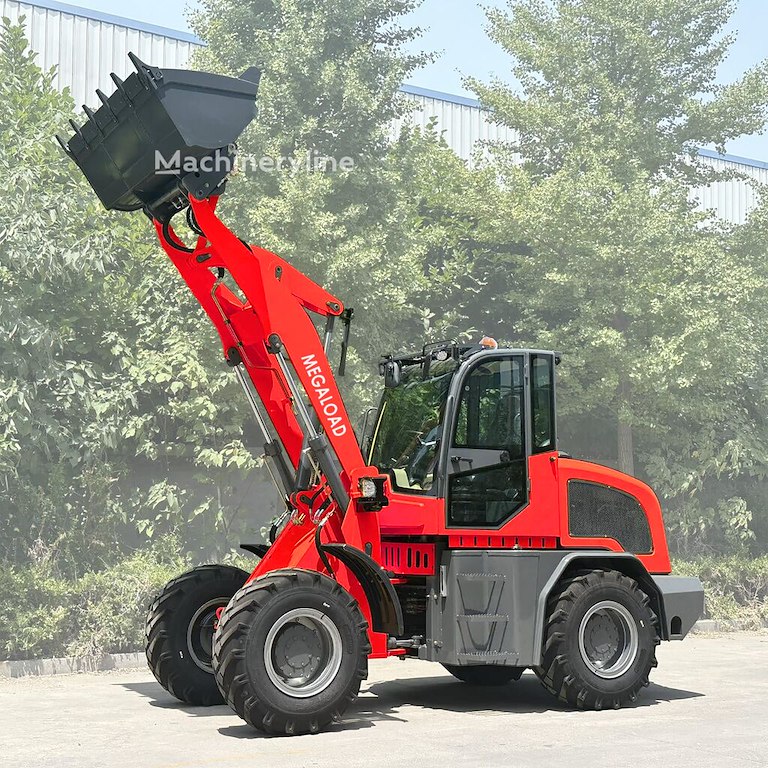 Novi Megaload Affordable Wheel Loader 2500kg Cost-Effective Low Maintenance Be prednji utovarivač