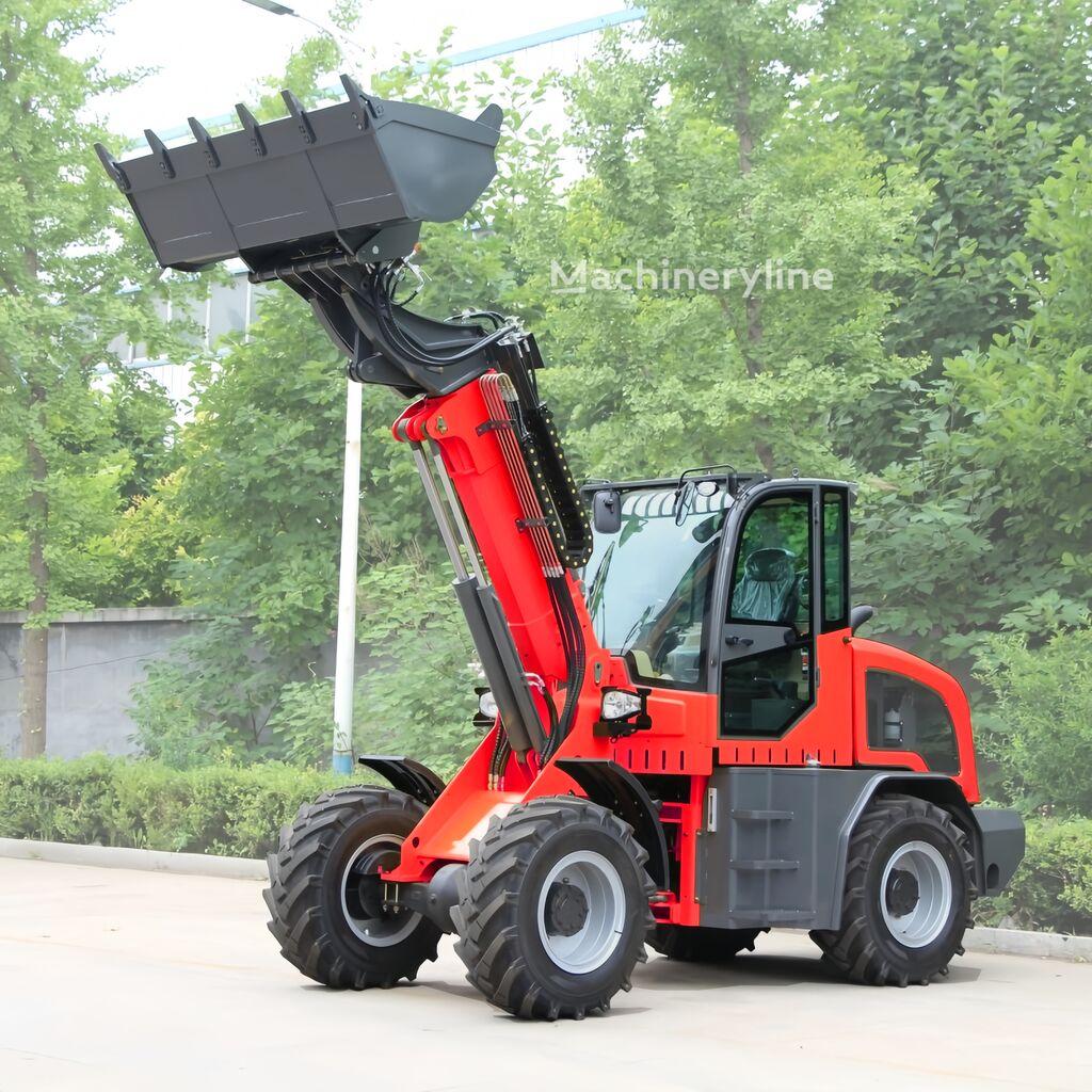 Novi Megaload Telescopic Wheel Loader 2500kg for Farm Use Construction Site CE teleskopski prednji utovarivač