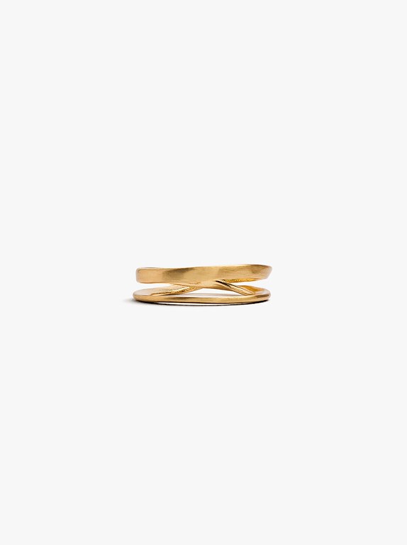 RING WITH DOUBLE EFFECT