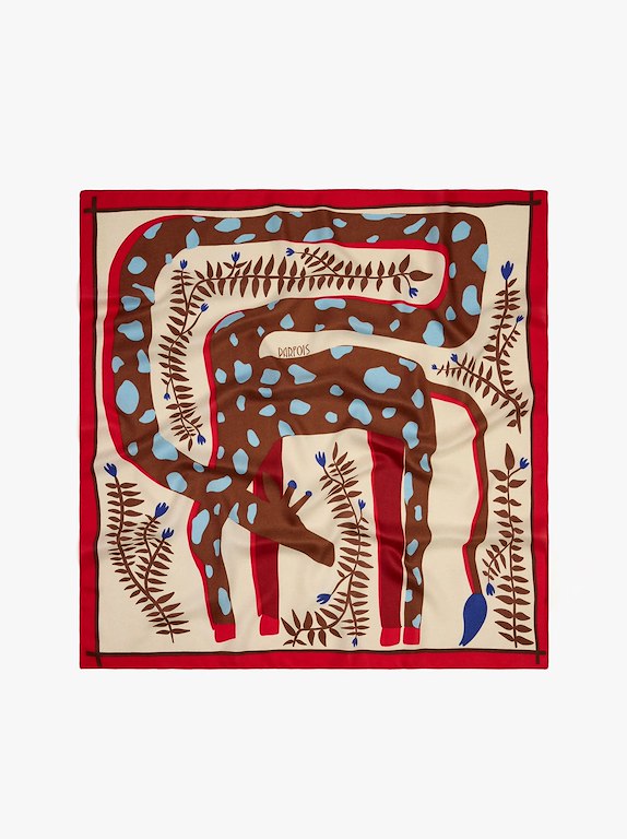 SQUARE PRINTED SCARF