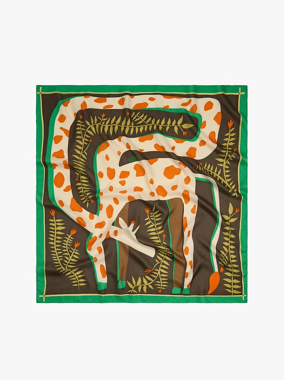 SQUARE PRINTED SCARF