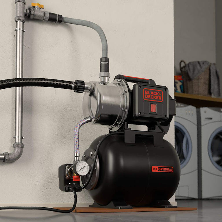Black&Decker Hidropak 1100W 24l, BXGP1100XBE