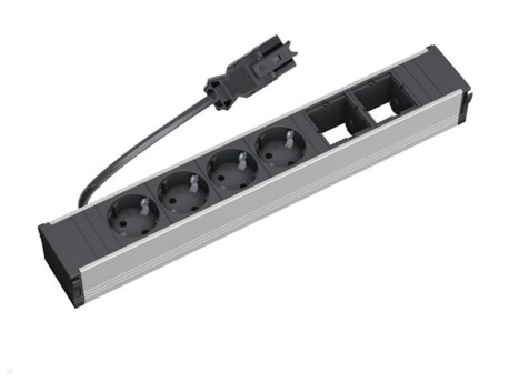 BACHMANN CONI napojni modul 4x šuko+ 2x prazno mesto, kabl 0,2m GST18