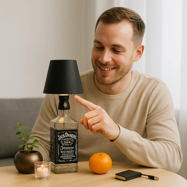Lampa od flaše koja ulepšava svaki prostor