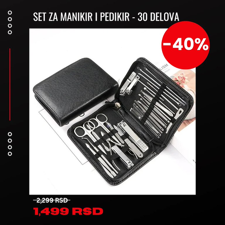 Set za manikir i pedikir