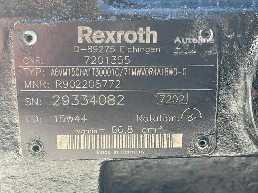 Rexroth A6VM150HA1T30001C hidraulična pumpa za kamiona