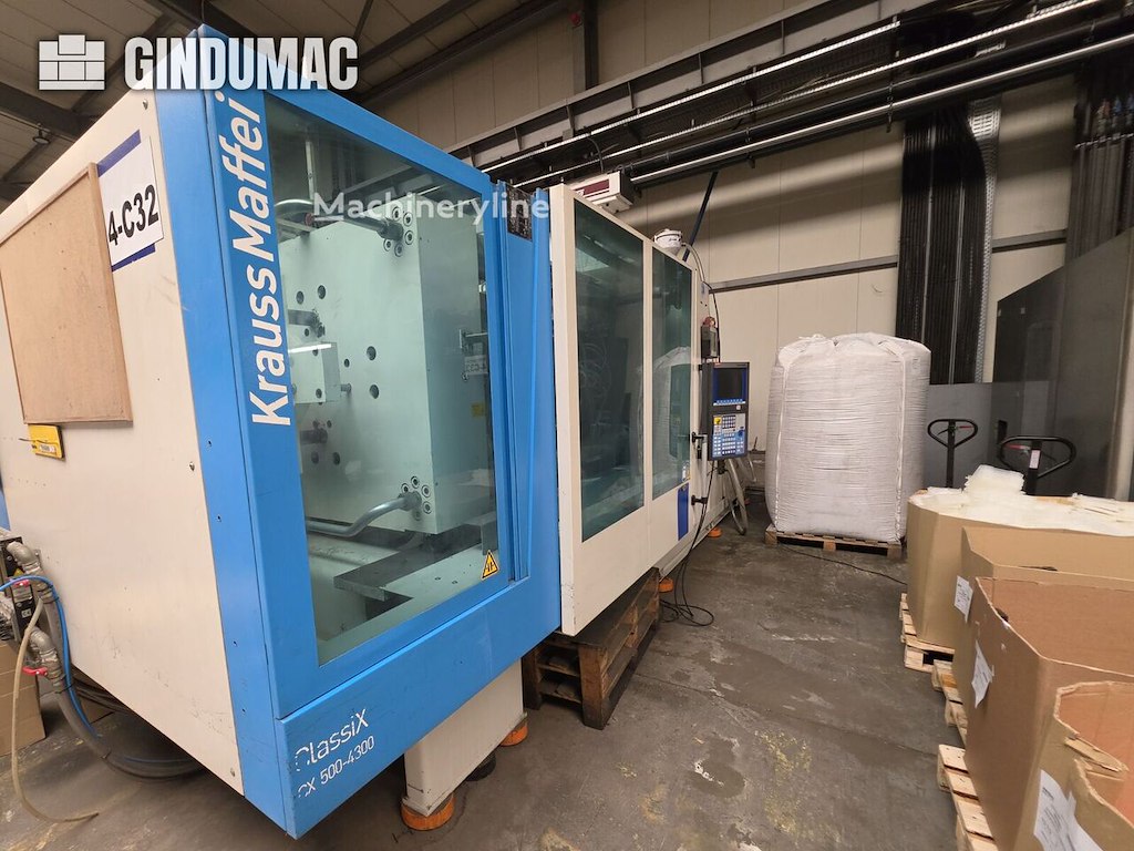 Krauss Maffei 500-4000 CX mašina za brizganje plastike
