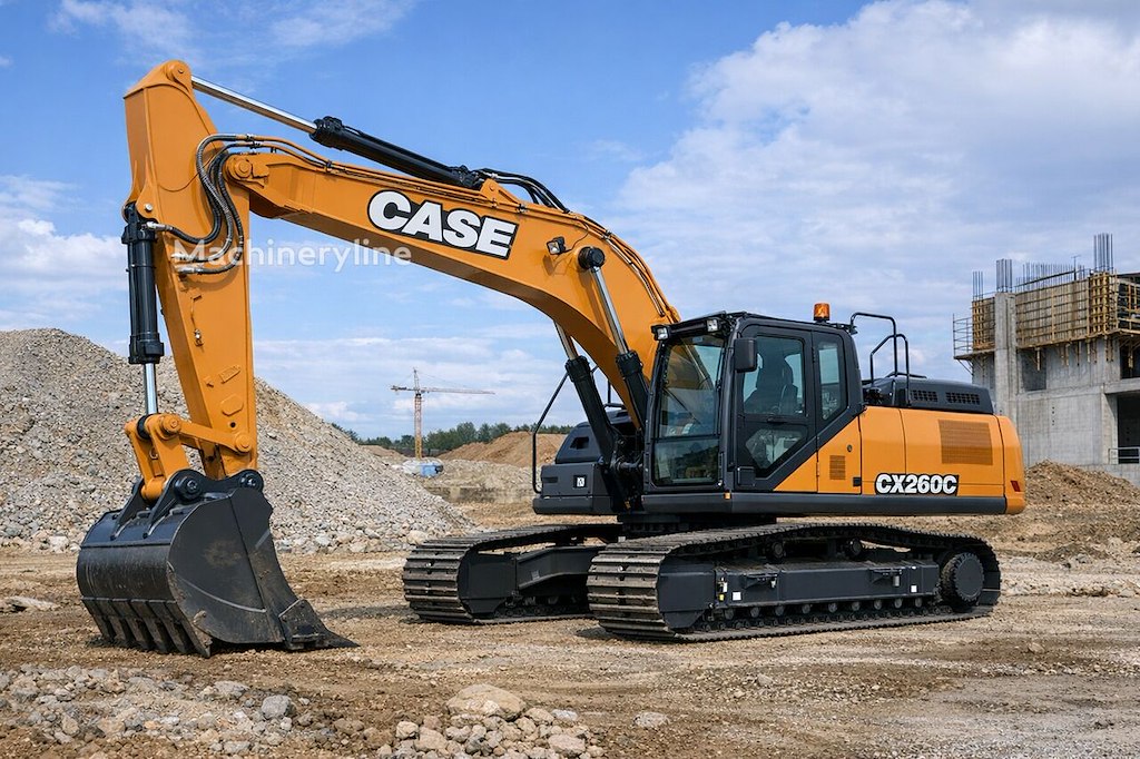 Novi Case CX260C bager guseničar
