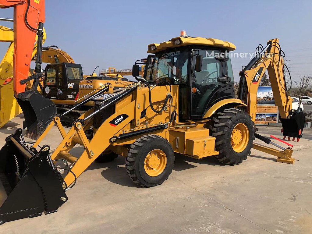 Caterpillar 420F bager-utovarivač