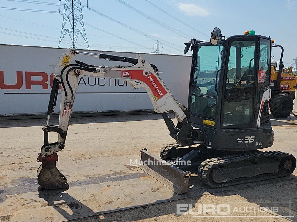 Prodaje se Bobcat E26 mini bager na aukciji