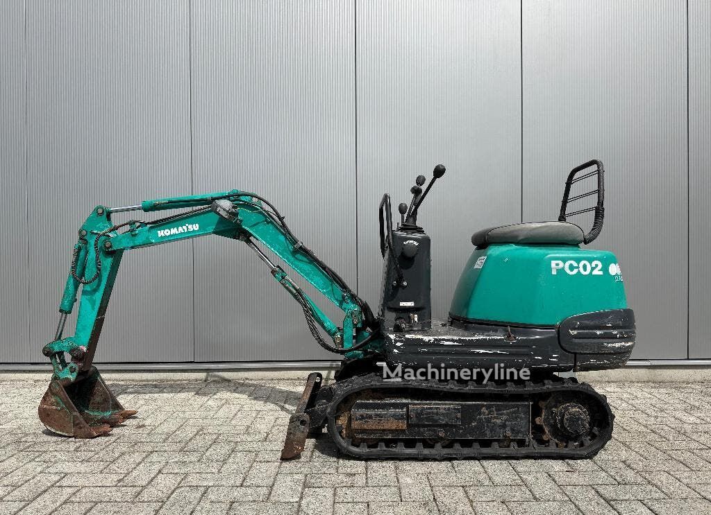 Komatsu PC02 mini bager