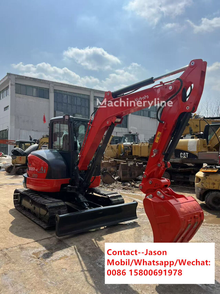 Kubota KX057-4 mini bager