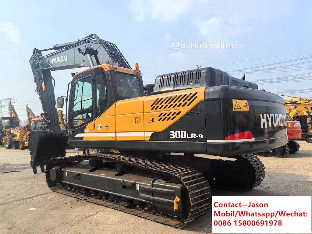 Hyundai R300 bager guseničar