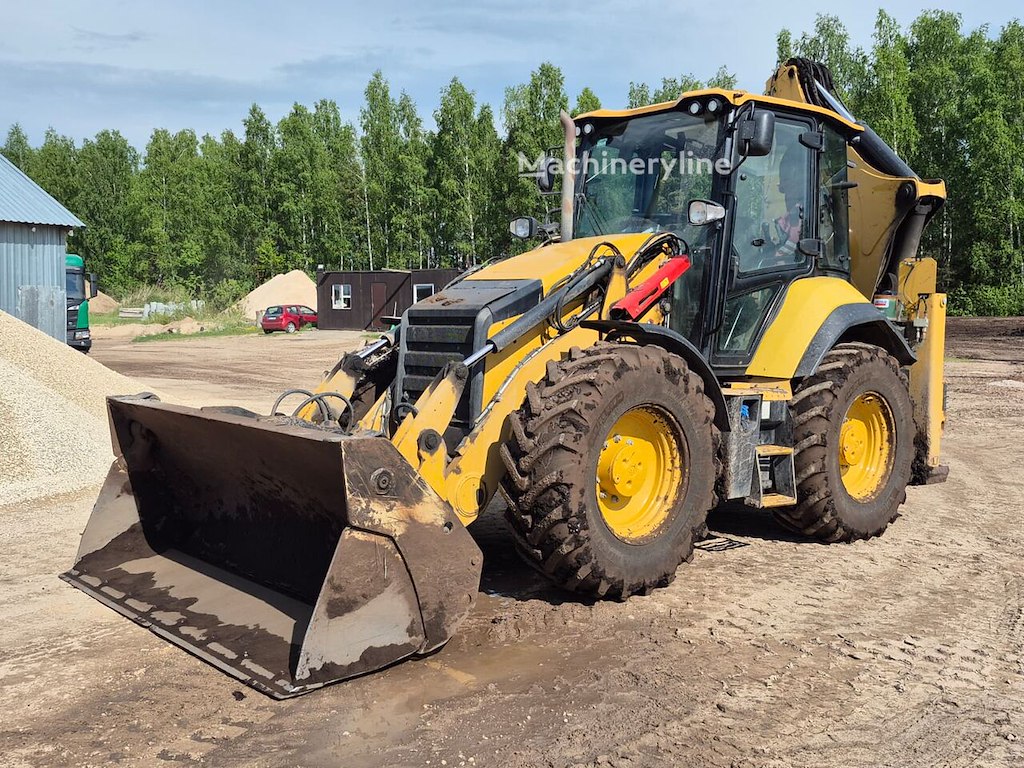 Caterpillar 444 bager-utovarivač
