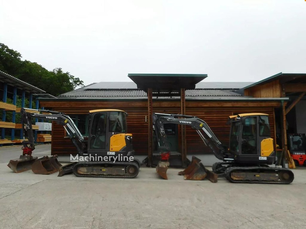 Volvo ecr50d ( 5.010kg ) powertilt + hydr. sw mini bager