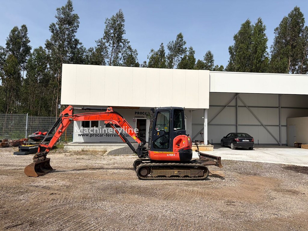 Kubota U-series mini bager