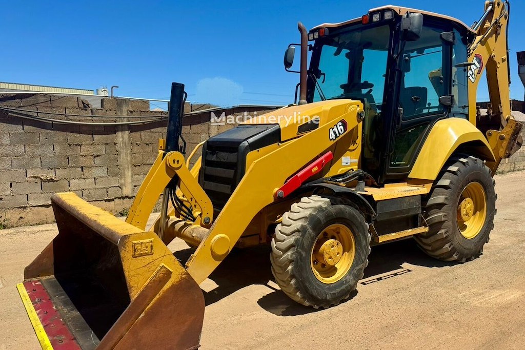 Novi Caterpillar 416 bager-utovarivač