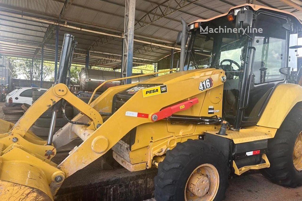 Novi Caterpillar 416 bager-utovarivač